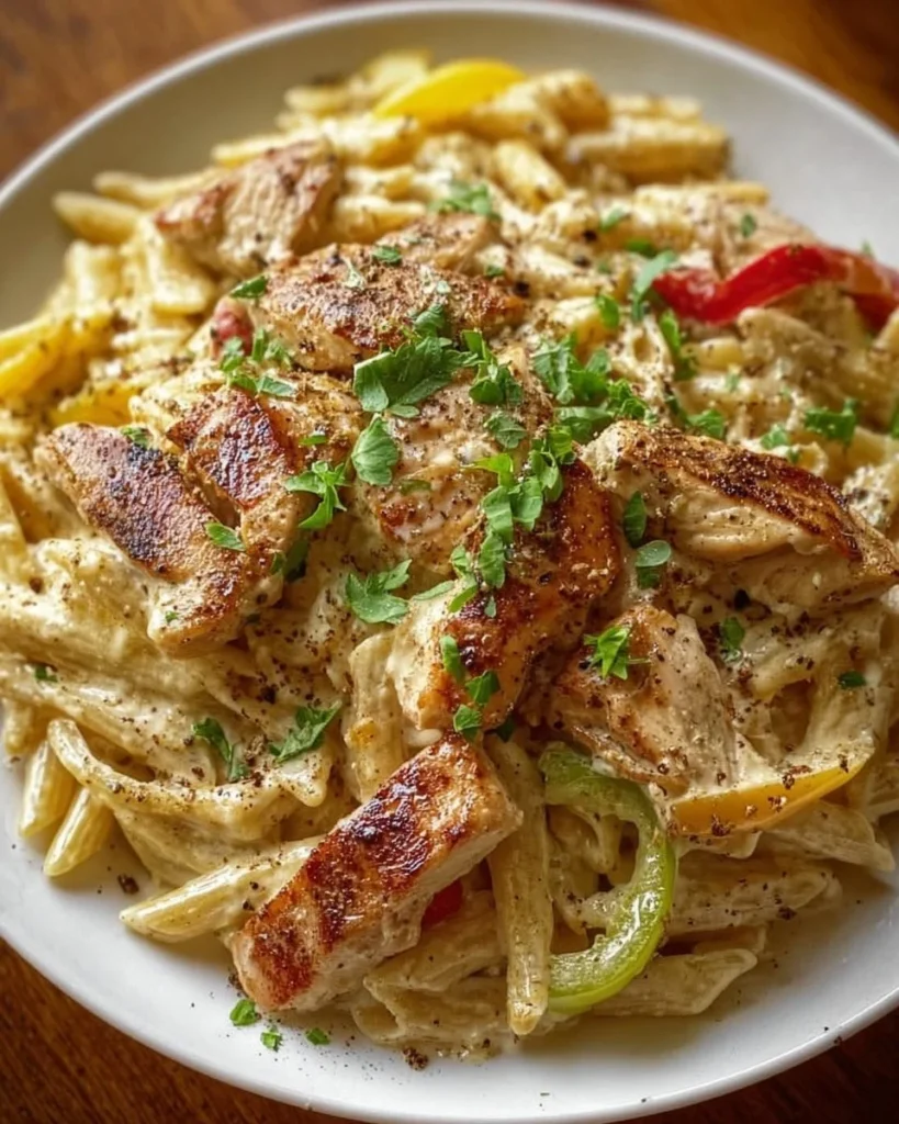 Crock Pot Creamy Cajun Chicken Pasta